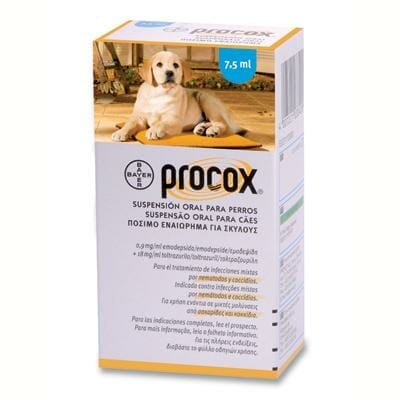 PROCOX ORAL 7.5ML Oral Suspension For The Treatment Of Nematodes And ...